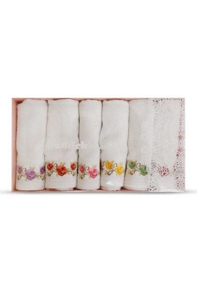 Özdilek Hale Beyaz Havlu 6 Lı Kutulu 30X50 Özdilek Hale Beyaz Havlu 6 Lı Kutulu 30X50