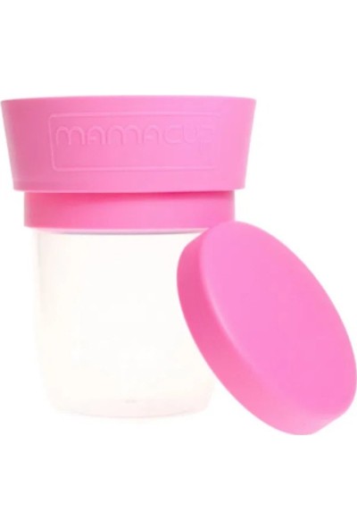 Mamacup Dökülmeyi Önleyen Atıştırmalık Kabı - Pembe