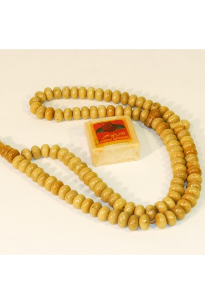 Sağlar El Sanatları Şimşir Ağacı Iri Boy 99'luk Tesbih Kolay Çekim El Yapımı