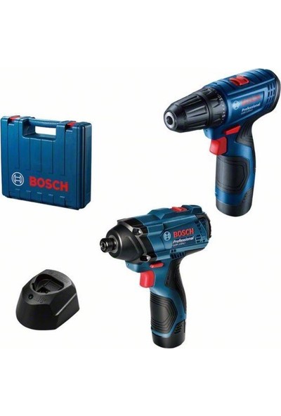 Bosch Gsr 120-LI Akülü Vidalama + Gdr 120-LI Akülü Somun Sıkma 2'li Bosch Gsr 120-LI Akülü Vidalama + Gdr 120-LI Akülü Somun Sıkma 2'li