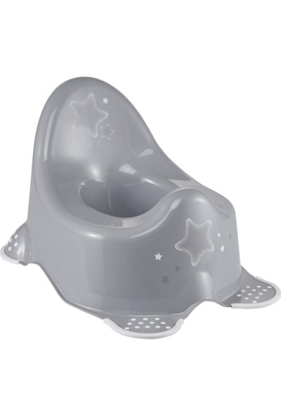 Keeeper Stars Gri Çocuk Lazımlık Tuvalet Eğitici Oturak Keeeper Stars Gri Çocuk Lazımlık Tuvalet Eğitici Oturak