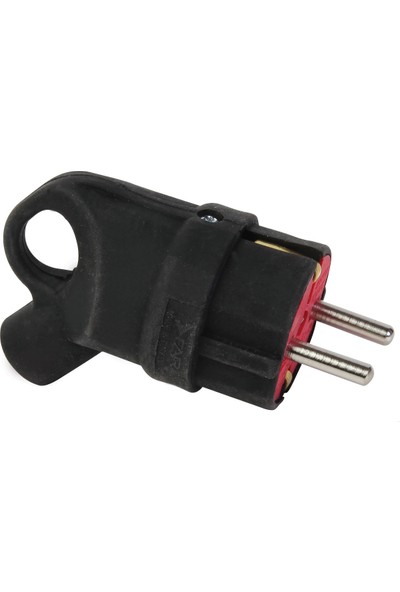Akar 1X16 Kauçuk Kulplu Erkek Fiş Akar 1X16 Kauçuk Kulplu Erkek Fiş