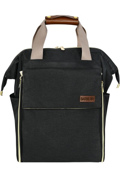 Ezolan Çok Amaçlı Anne Bebek Bakım Sırt Çantası Spor Model Siyah Ezolan Çok Amaçlı Anne Bebek Bakım Sırt Çantası Spor Model Siyah