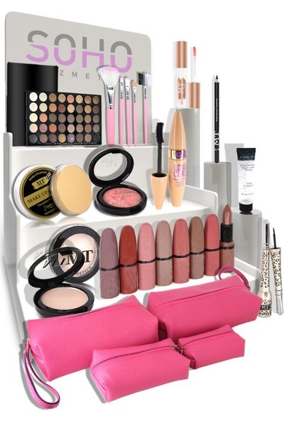 Mujgan Profesyonel Makyaj Seti 26 Parça Buğday Ten