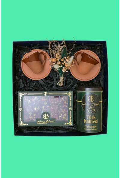 Chiccobox Geleneksel Türk Kahvesi Konsepti Hediye Kutusu