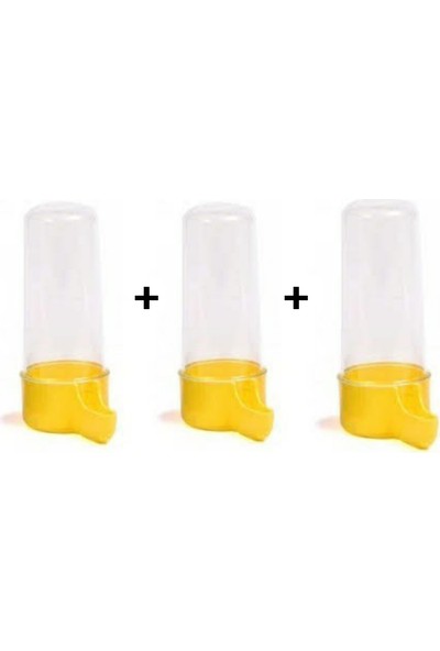 Green Pet Muhabbet Kuş Suluğu 3'lü Set 100 ml