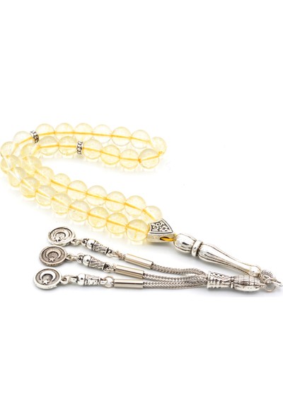 Murty99 Doğal Sitrin Taşı Tesbih Murty99 Doğal Sitrin Taşı Tesbih