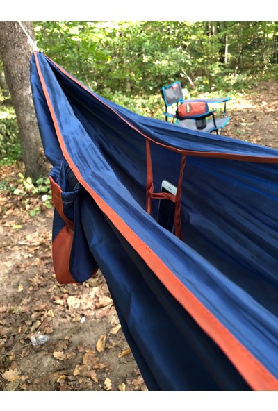 Camp and Map Premium Mavi Hamak