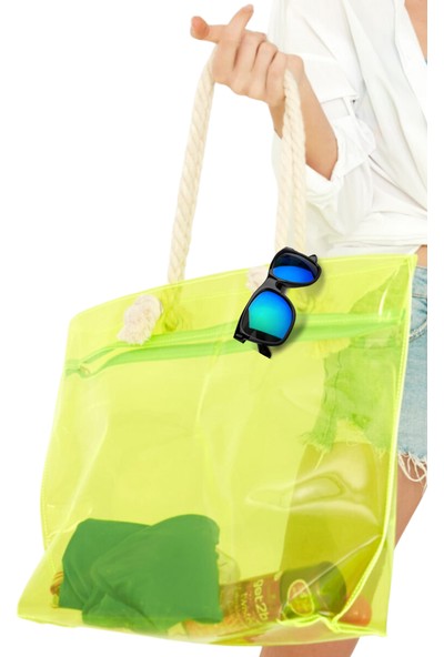 Trendcim Çok Amaçlı Büyük Boy Su Geçirmez Plaj Çantası Deniz Çantası Şeffaf Trendcim Çok Amaçlı Büyük Boy Su Geçirmez Plaj Çantası Deniz Çantası Şeffaf