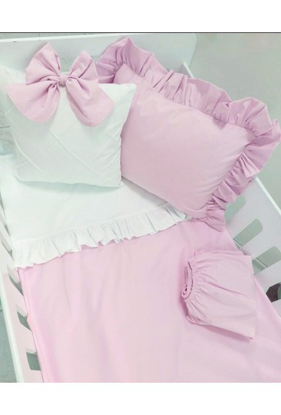 Ege Home Mia Bebek Nevresim Takımı Toz Pembe