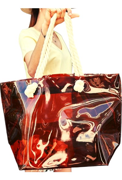 Trendcim Çok Amaçlı Büyük Boy Su Geçirmez Şeffaf Plaj Çantası Deniz Çantası Trendcim Çok Amaçlı Büyük Boy Su Geçirmez Şeffaf Plaj Çantası Deniz Çantası