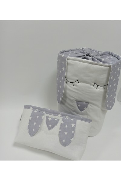 Ege Home Oyuncak Kirli Sepeti- Düzenleyici Sepet Ikili Set Beyaz Grit Yıldız Desen Ege Home Oyuncak Kirli Sepeti- Düzenleyici Sepet Ikili Set Beyaz Grit Yıldız Desen