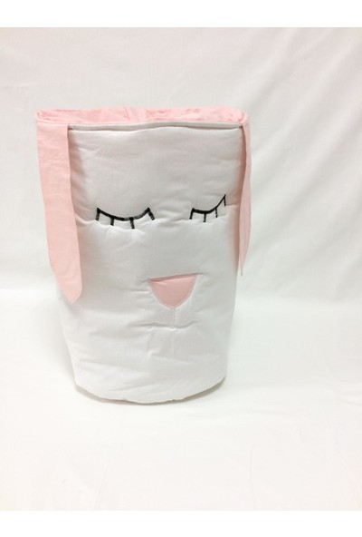 Ege Home Beyaz Pembe Oyuncak Kirli Sepeti Ege Home Beyaz Pembe Oyuncak Kirli Sepeti