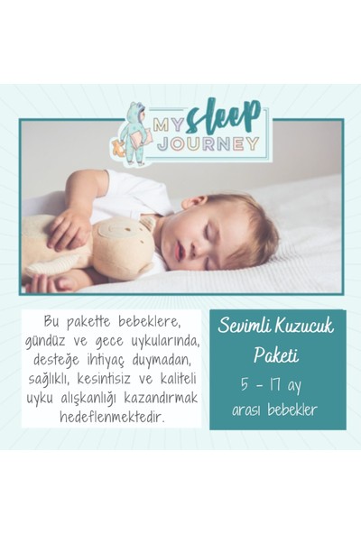 My Sleep Journey Sevimli Kuzucuk Paketi - (5-17 Ay) My Sleep Journey Sevimli Kuzucuk Paketi - (5-17 Ay)