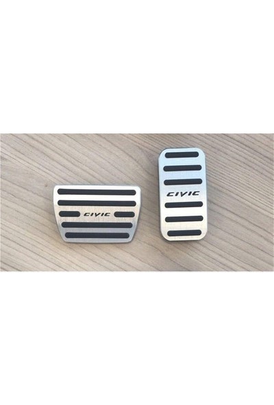Autokit Honda Cıvıc Fc5 Pedal Geçme Model(Otomatik) - Silver-Gri