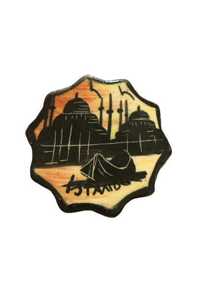 İznik Cengizhan Çini Cengizhan Çini Magnet