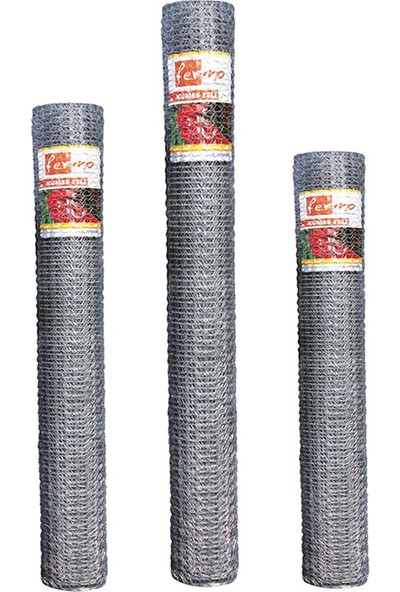 Fermo Kümes Teli 100 cm Yükseklik 20 M Uzunluk Fermo Kümes Teli 100 cm Yükseklik 20 M Uzunluk