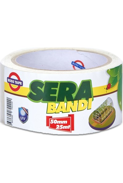 Boss Tape Sera Tamir Yama Bandı 90 Mikron Pe 50mmx25mt Boss Tape Sera Tamir Yama Bandı 90 Mikron Pe 50mmx25mt