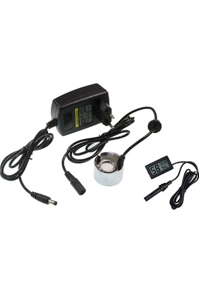 Temiz Pazar Kuluçka Makinesi Nem Nozülü 24 Volt + Adaptör + Nem Ölçer