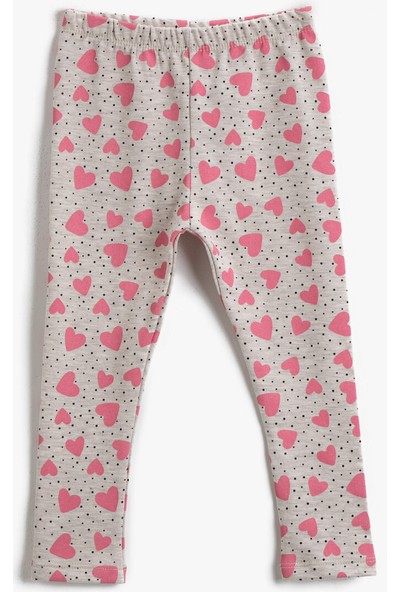 Koton Kalp Baskılı Tayt