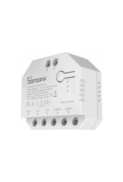 Sonoff Dual R3 Mini Google Home & Alexa Akıllı Ev Sonoff Dual R3 Mini Google Home & Alexa Akıllı Ev