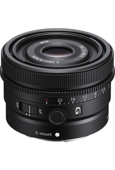 Sony Fe 40MM F2.5 G Lens Sony Fe 40MM F2.5 G Lens