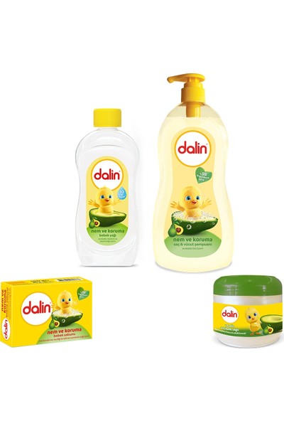 Dalin Nem Koruma 4 Lü Bakım Seti Dalin Nem Koruma 4 Lü Bakım Seti