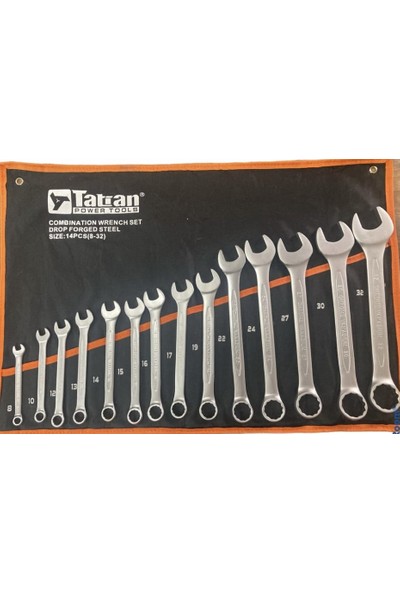 Tatian 14 Pc Tatian Kombine Anahtar Takımı 8 x 32 mm