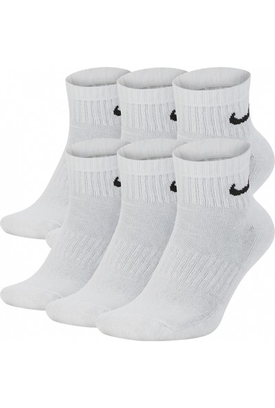 Nike SX7669-100 U Nk Everyday Cush Ankl 6pr-Bd Erkek Spor Çorap Nike SX7669-100 U Nk Everyday Cush Ankl 6pr-Bd Erkek Spor Çorap