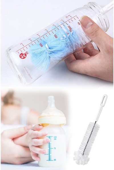 Easyso Bebek Şişe Biberon Temizleme Fırçası Cam Süt Su Bardağı Temizleme Easyso Bebek Şişe Biberon Temizleme Fırçası Cam Süt Su Bardağı Temizleme