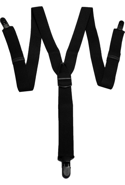 Plastik Klipsli Yıkanabilir Antialerjik Siyah Pantolon Askısı