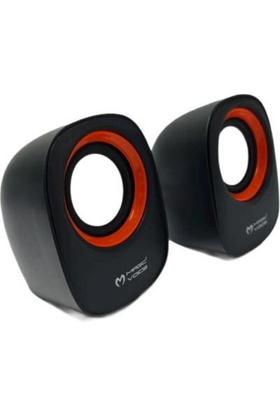 Magicvoice D-05A 1+1 USB Mini Hoparlör Speaker Magicvoice D-05A 1+1 USB Mini Hoparlör Speaker