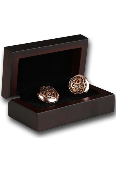 Kravatkolik Bronz Renk Turuncu Taşlı Kol Düğmesi KD1208 Kravatkolik Bronz Renk Turuncu Taşlı Kol Düğmesi KD1208