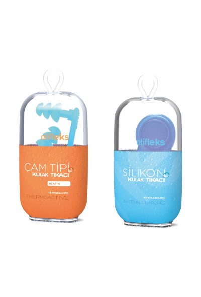 Otifleks Çam Tipi Klasik Kulak Tıkacı Medium + Silikonlu Kulak Tıkacı 4'lü Otifleks Çam Tipi Klasik Kulak Tıkacı Medium + Silikonlu Kulak Tıkacı 4'lü