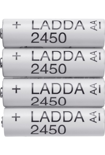 Ikea Hr6 Ladda Şarj Edilebilir Pil Aa 1.2V Beyaz