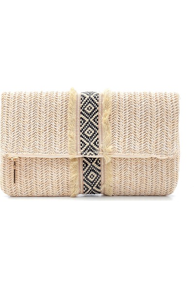 Derimod Kadın Hasır Portföy Çanta Derimod Kadın Hasır Portföy Çanta