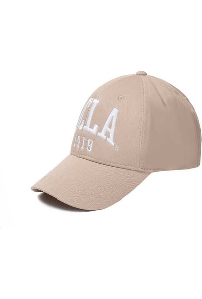 BALLARD Bej Baseball Cap Nakışlı Şapka BALLARD Bej Baseball Cap Nakışlı Şapka