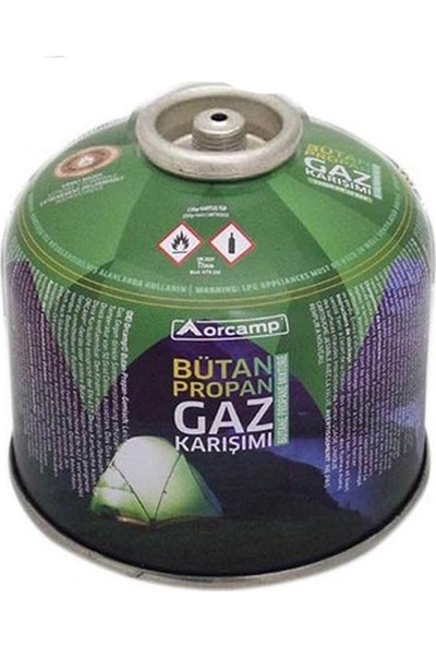 Orcamp KTS-450 Gaz Kartusu (Tup) 450 gr Orcamp KTS-450 Gaz Kartusu (Tup) 450 gr