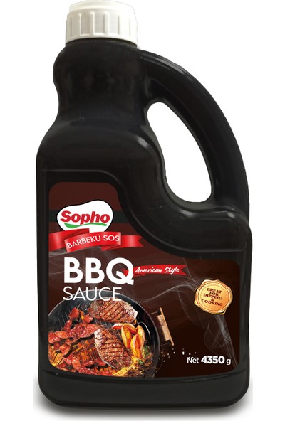 Sopho Bbq Sauce Barbekü Sosu 4350 gr Sopho Bbq Sauce Barbekü Sosu 4350 gr