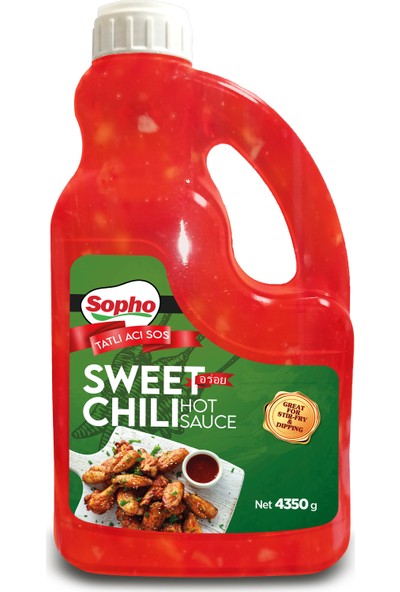 Sopho Sweet Chılı Sauce Tatlı Acı Sos 4650 gr Sopho Sweet Chılı Sauce Tatlı Acı Sos 4650 gr