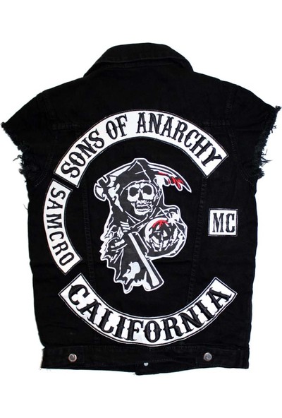 Sons Of Anarchy Kot Yelek Sons Of Anarchy Kot Yelek