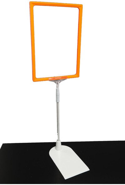 Ayaklı A4 Etiketlik Turuncu 4'lü