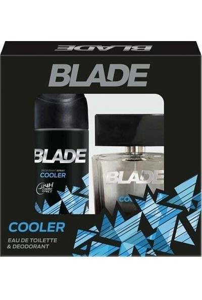 Blade Edt Set Cooler Parfüm + Deodorant 057736 Blade Edt Set Cooler Parfüm + Deodorant 057736