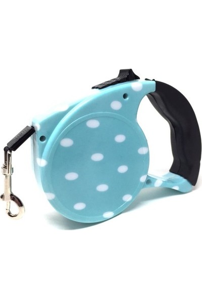 Andela Makaralı Otomatik Köpek Tasması Desenli 5 Metre