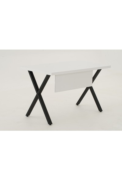 Brillo x Masa 120CM Ev-Ofis Çalışma Masası - Beyaz Brillo x Masa 120CM Ev-Ofis Çalışma Masası - Beyaz