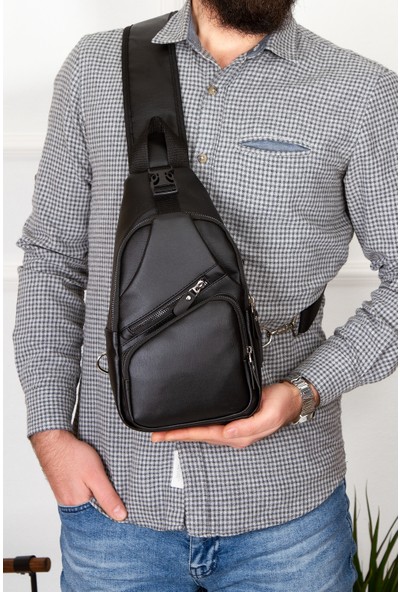 Leyl Yıkama Deri Göğüs Çantası Kulaklık ve Şarj Çıkışlı Tek Kol Çarpraz Mini Sırt Çanta Bodybag Leyl Yıkama Deri Göğüs Çantası Kulaklık ve Şarj Çıkışlı Tek Kol Çarpraz Mini Sırt Çanta Bodybag