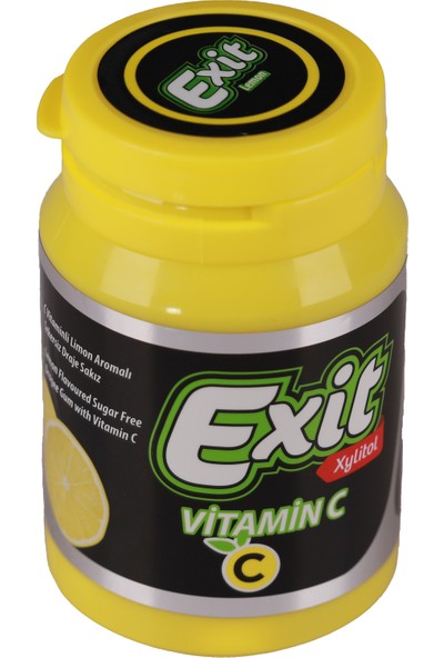 Exit Limon Aromalı C Vitaminli Draje Sakızı (1 Kutu)