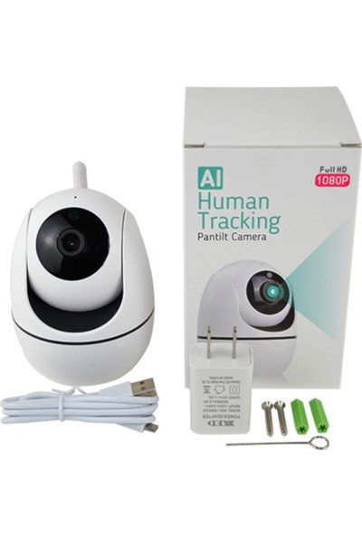 Al Harekete Duyarlı Takip Bebek Kamerası Al Human Tracking Wifi 2 Mp Ip Full Hd Al Harekete Duyarlı Takip Bebek Kamerası Al Human Tracking Wifi 2 Mp Ip Full Hd