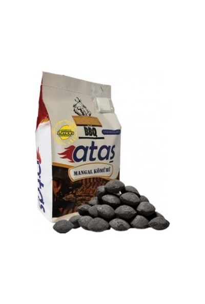 Ataş Limon Briket BBQ Mangal Kömürü 4 kg Ataş Limon Briket BBQ Mangal Kömürü 4 kg