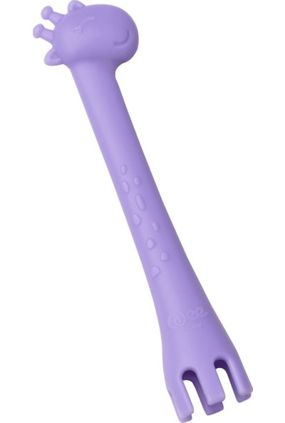 Wee Baby Prime Çok Amaçlı Çatal Kaşık-Mor Wee Baby Prime Çok Amaçlı Çatal Kaşık-Mor